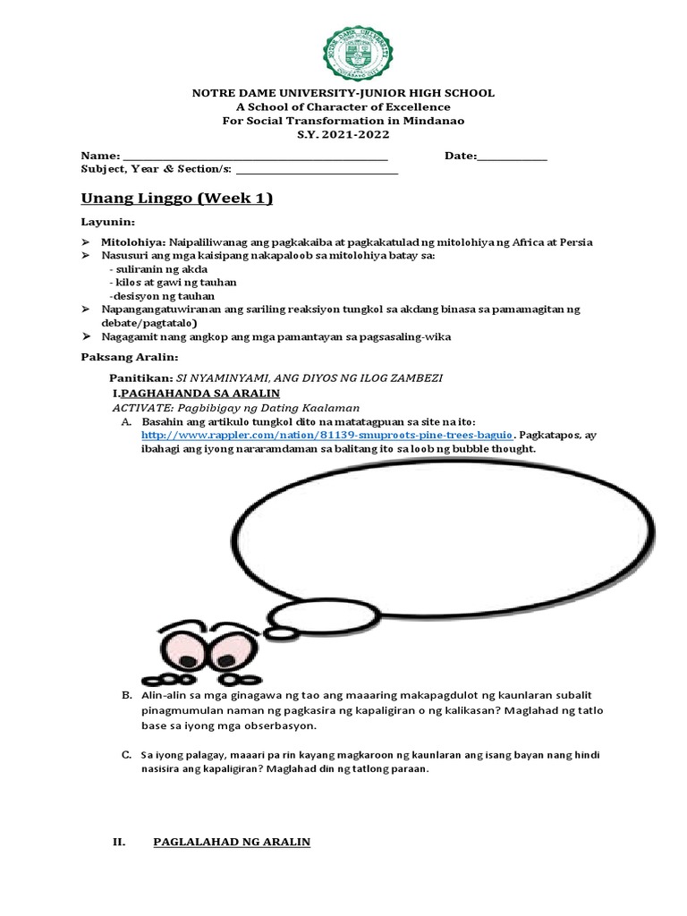 FILIPINO-SAMPLE-LP | PDF