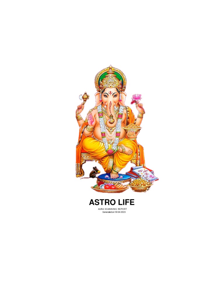 Astro Life: Aura Scanning Report | PDF