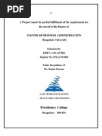 Declaration | PDF | Thesis | Master Of Business Administration