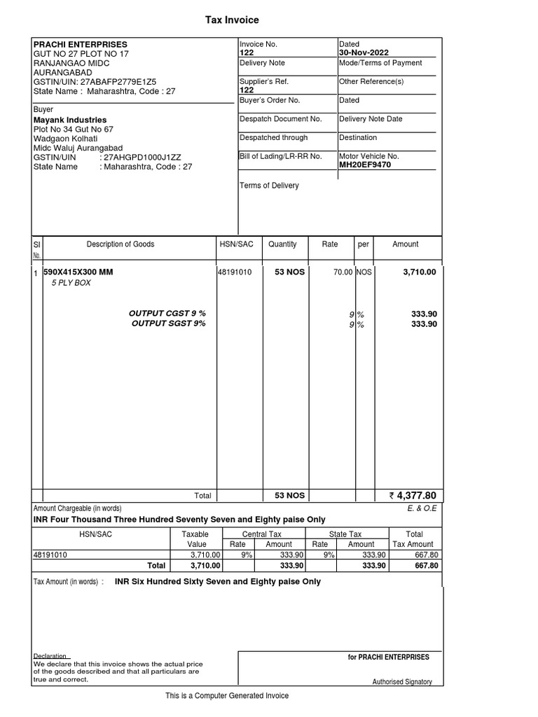 Api 122 | PDF | Invoice | Government