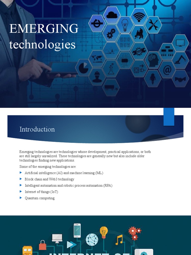 Emerging Technologies | PDF | Business | Computers