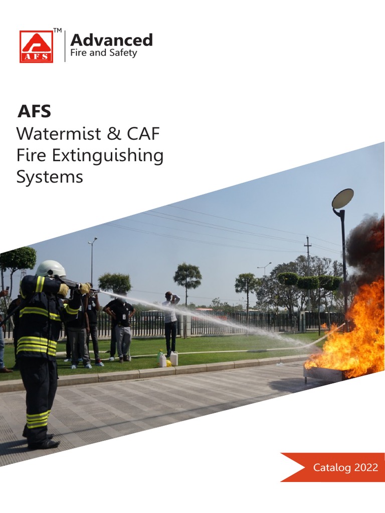Watermist & CAF Fire Extinguishing Systems: Advanced | PDF | Steel ...