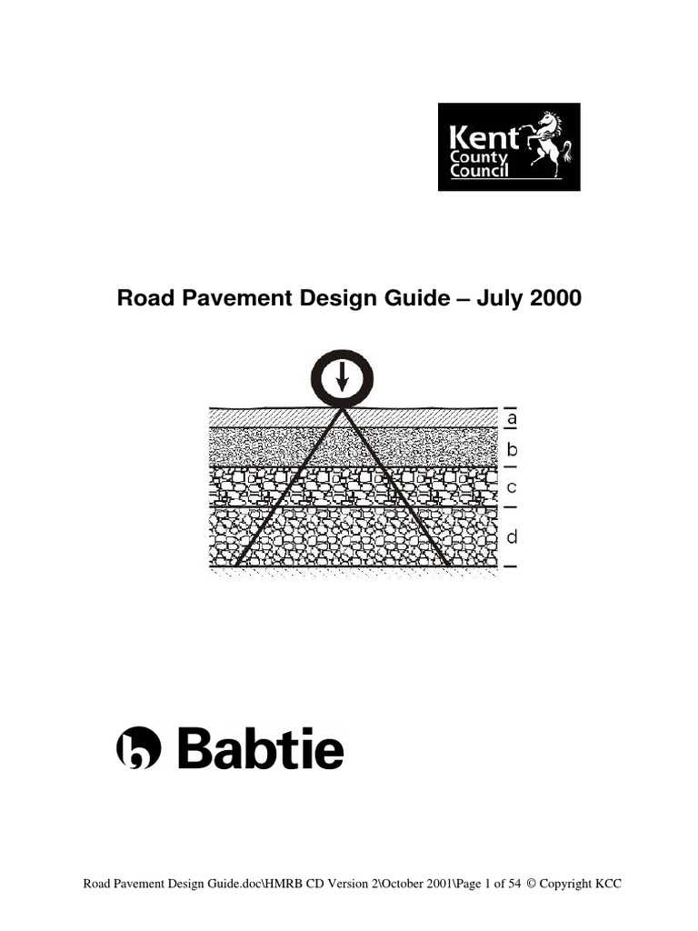 Pavment Design Guide | PDF | Road Surface | Road
