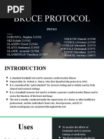 Bruce and Naughton Protocol | PDF | Physical Exercise | Cardiology