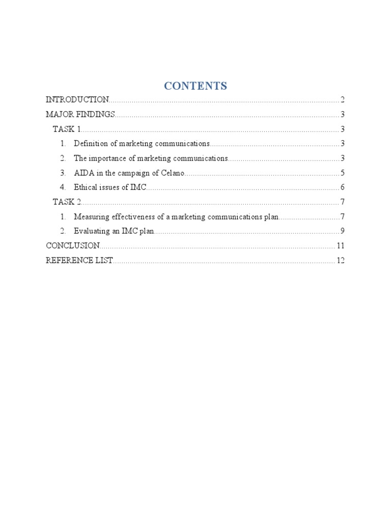 Measuring IMC Effectiveness and Evaluating a Marketing Plan | PDF