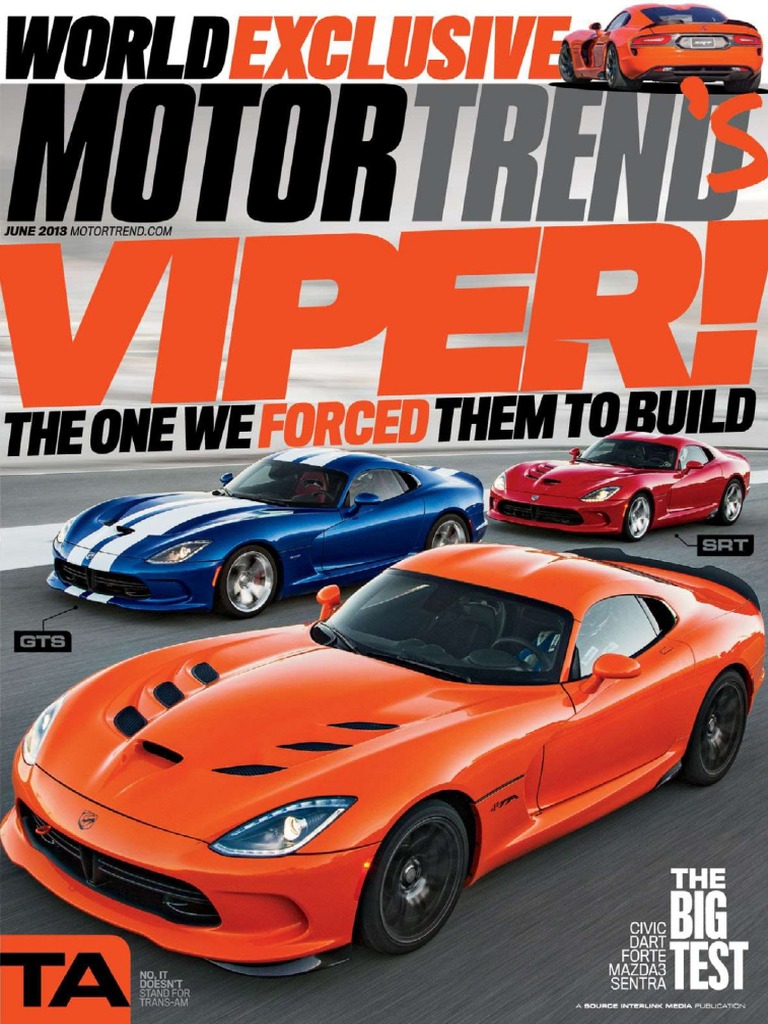 Motor Trend 2013 06 Jun | PDF