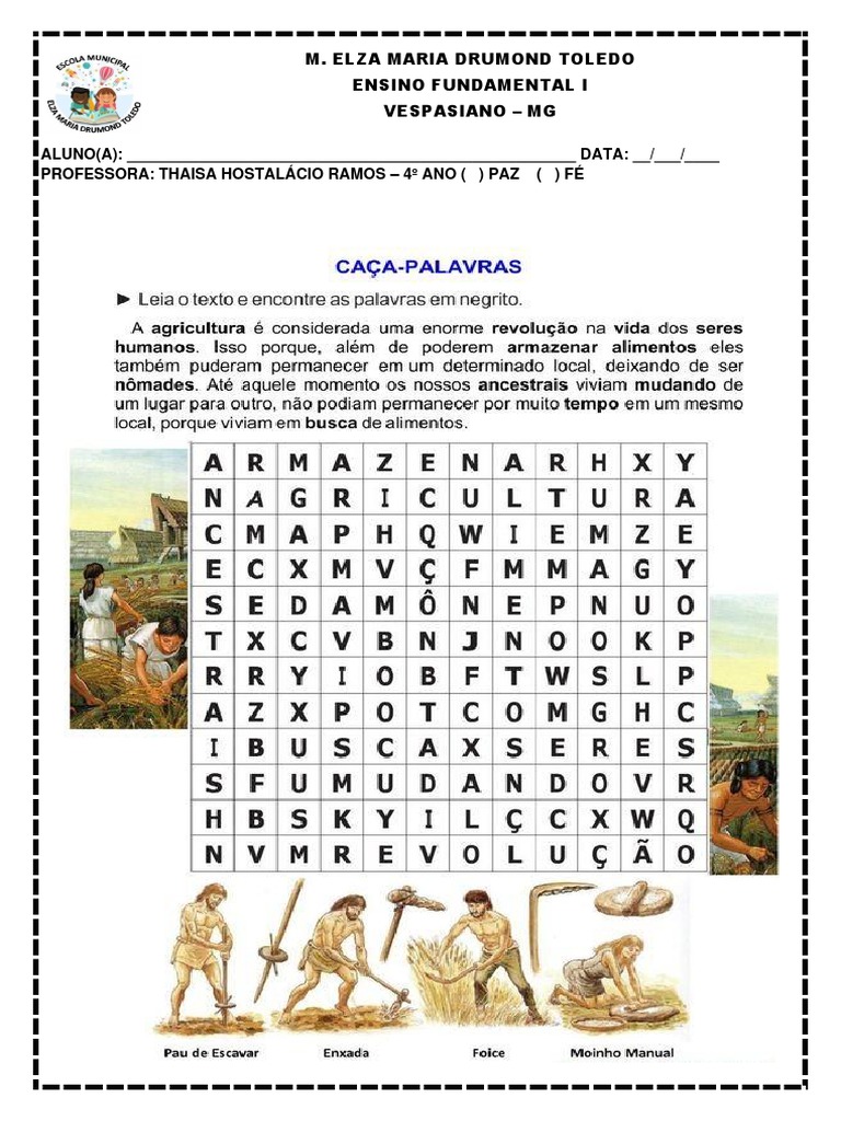 Atividades Extras História para Vania | PDF