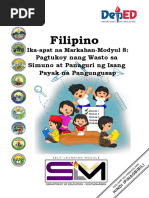 Filipino1 - Q3 - Module14 - Mga Babala Sa Paligid - v1 | PDF