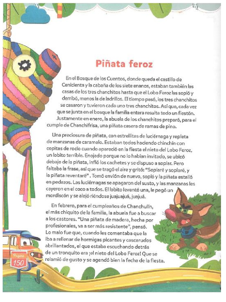 CUENTO Piñata Feroz | PDF