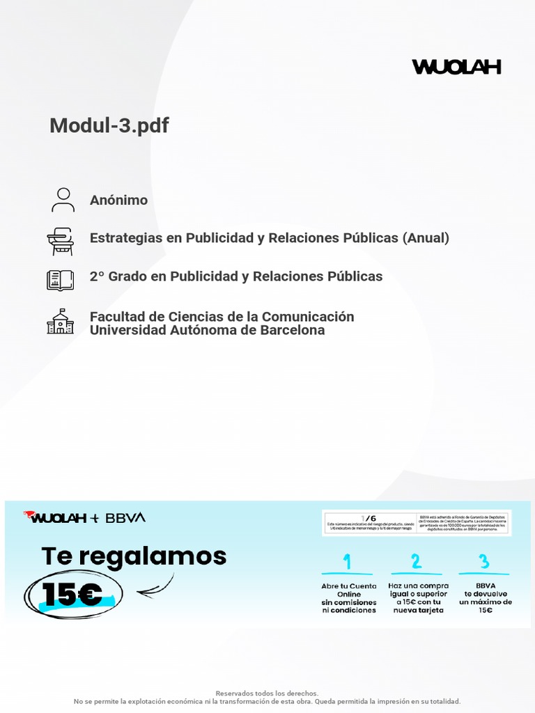 Free Modul 3 | Download Free PDF | Brand | Marketing