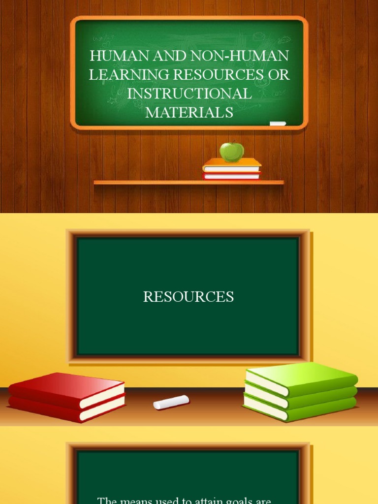 HUMAN_AND_NON-HUMAN_LEARNING_RESOURCES_OR_IM | PDF