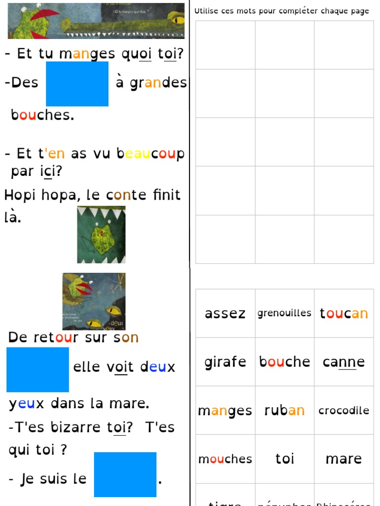La Grenouille à Grande Bouche | PDF