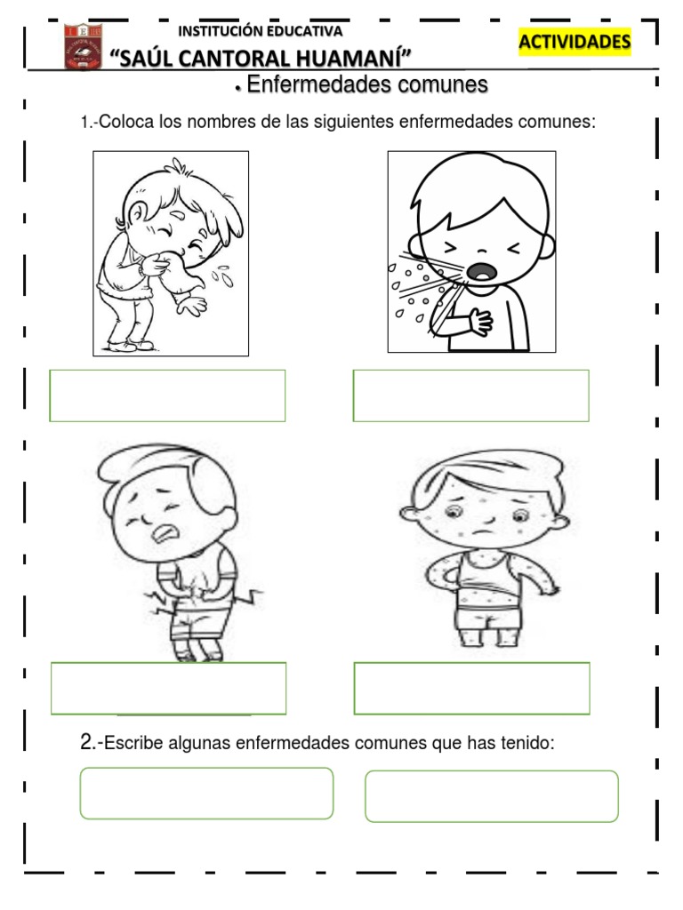 Ficha - Enfermedades Comunes | PDF