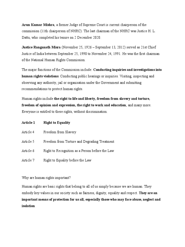 HR Unit 5 Notes 2022 | PDF | Law