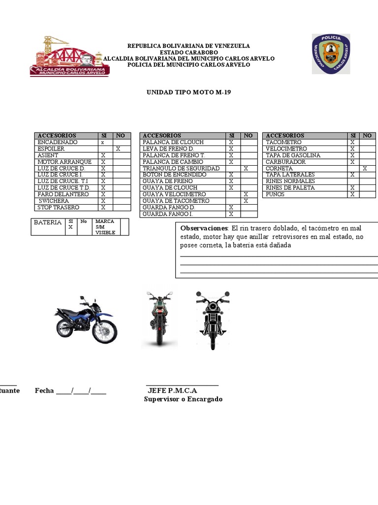 PVR Moto | PDF | Vehículo de motor | Estilos de carrocería