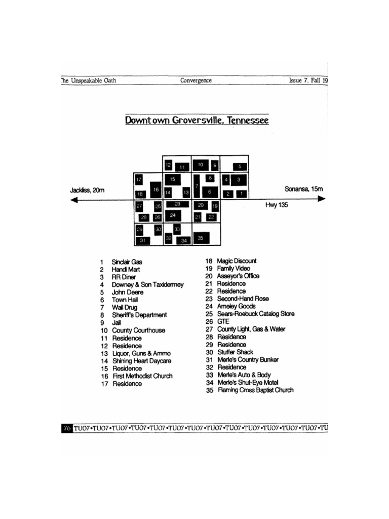 Convergence Map Groversville | PDF