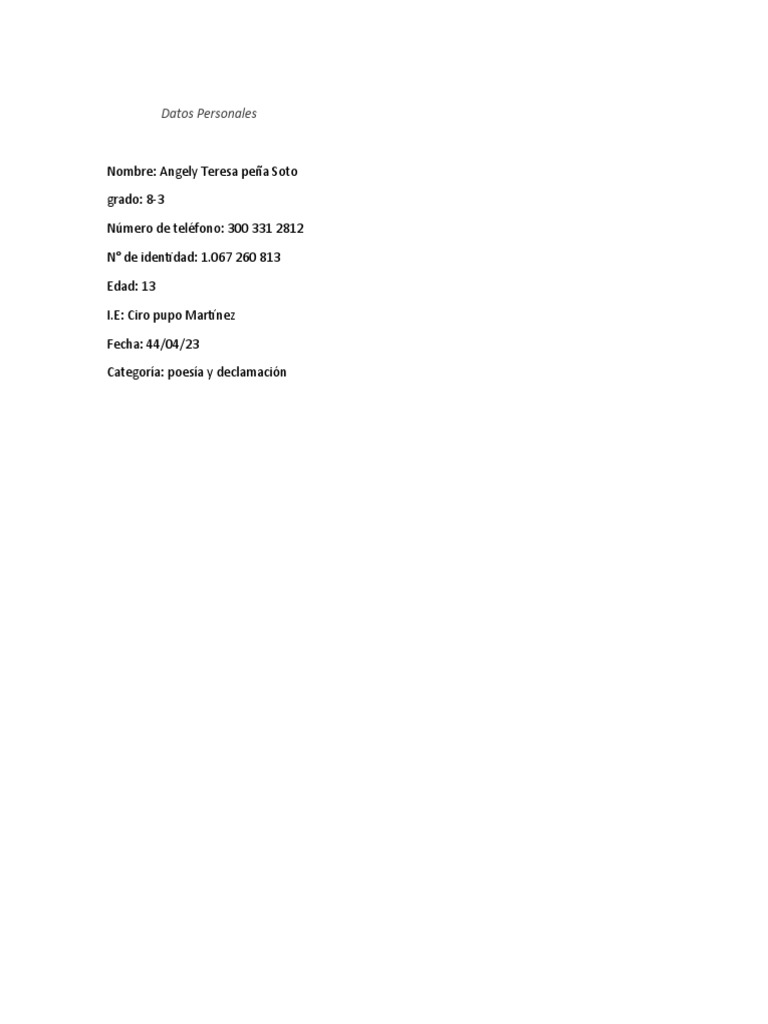 Te Digo Adiós y No Es Porque Ya No Te Quiera | PDF