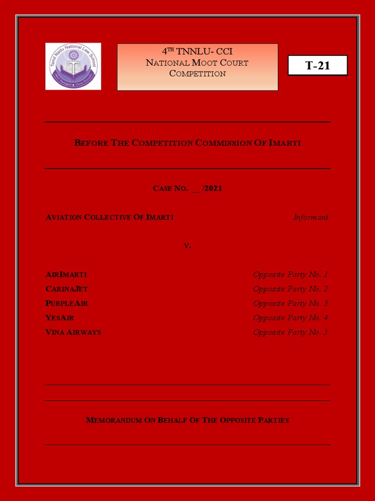 T21 - Opposite Party | PDF