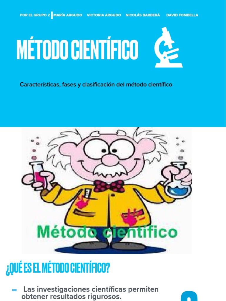 Presentación 1 | PDF | Método científico | Hipótesis
