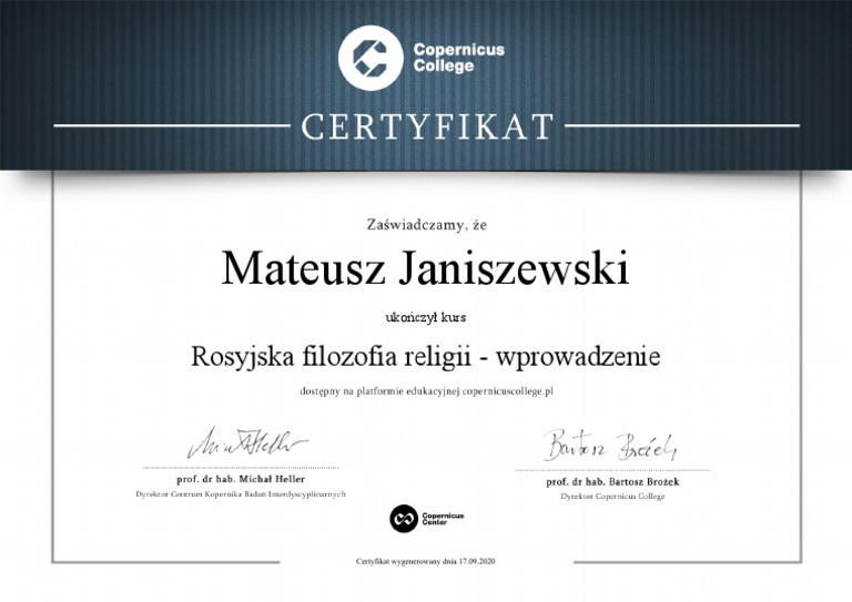 Mateusz Janiszewski: Rosyjska Filozofia Religii - Wprowadzenie | PDF