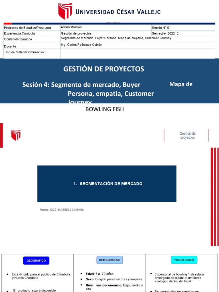 Gestion de Proyecto Sesion 04 | PDF