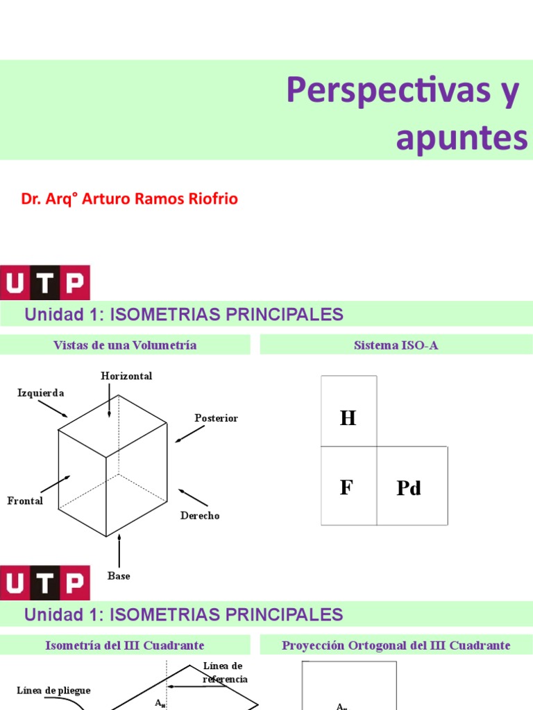 UTP SRB Isometria Principales 3 (Parte 1) | PDF