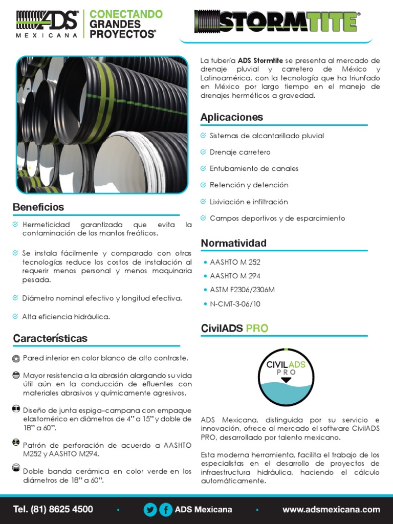 Tubería ADS | PDF