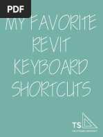Revit Shortcuts Cheat Sheet | PDF | System Software | Software