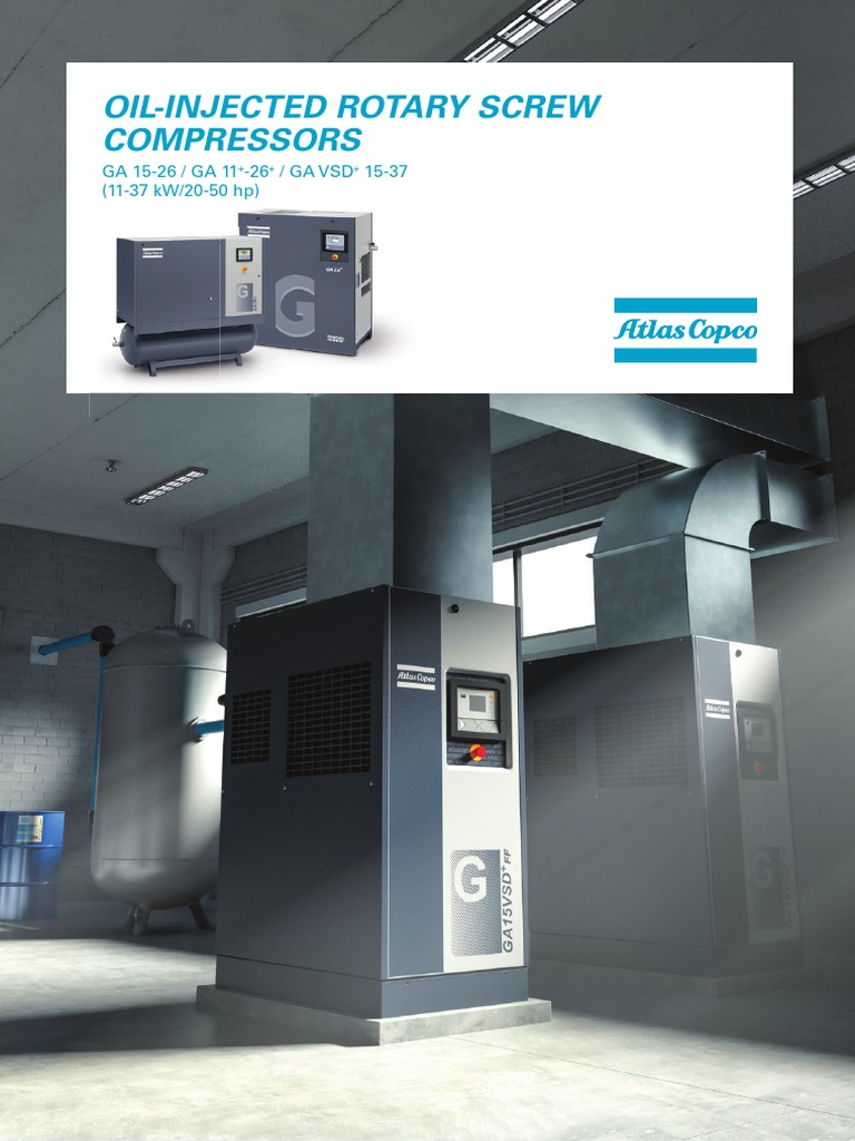GA 15-26, GA11+ - 30FF - VSD+ Atlas Copco ST | PDF