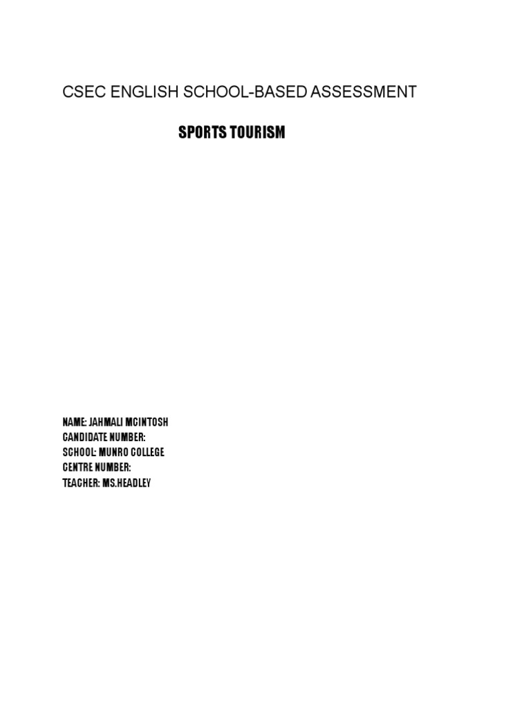 English Sba | PDF | Learning | Communication