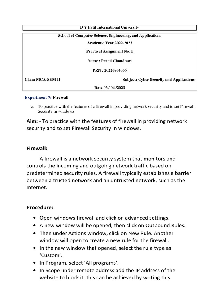 Pranil - CSA - Lab Assignment 7 | PDF