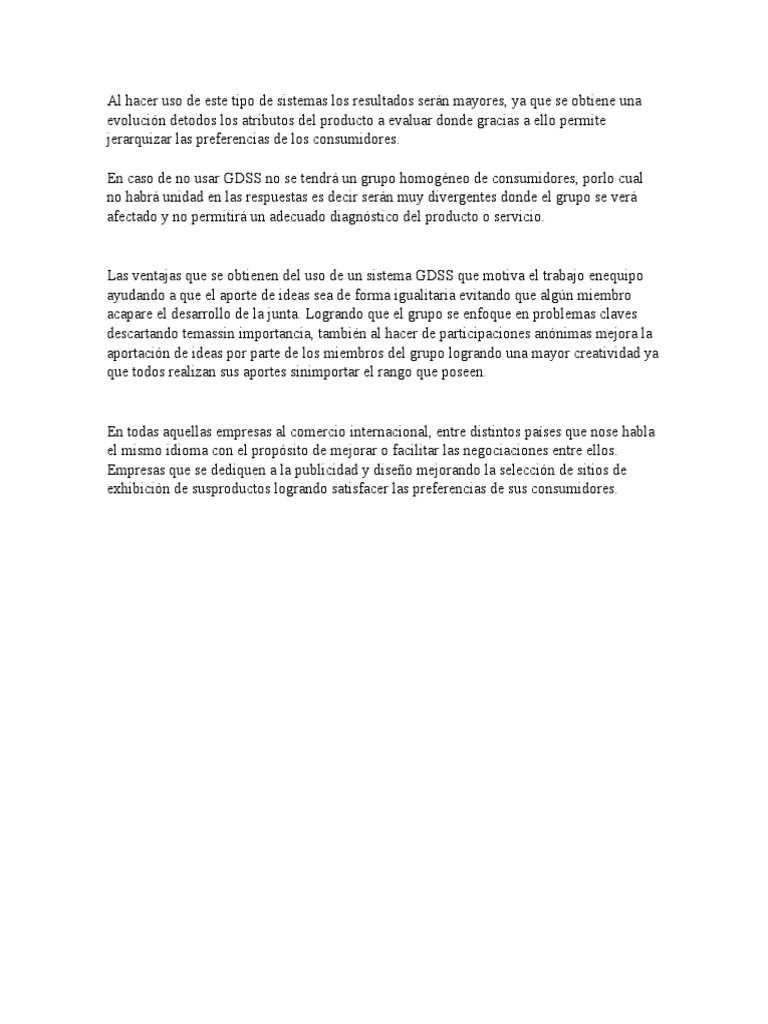 Unidad 5. Actividad 2. GroupSystems. | PDF | Crecimiento personal y profesional | Ciencias sociales