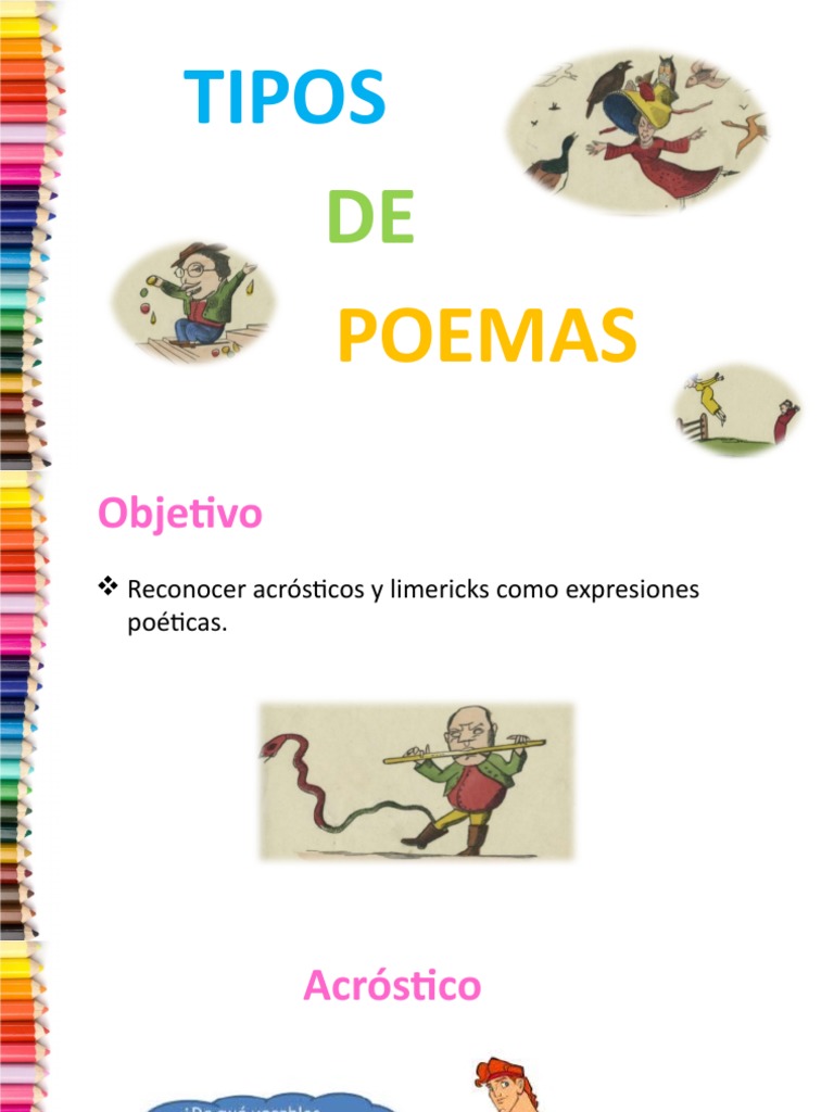 Tipos de Poemas 2 8° | PDF