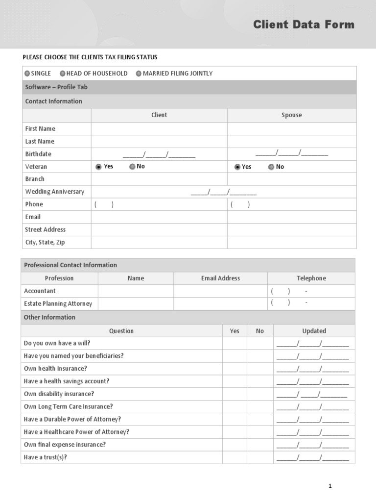 Retirement Analyzer Data Forms | PDF | Interest | Retirement