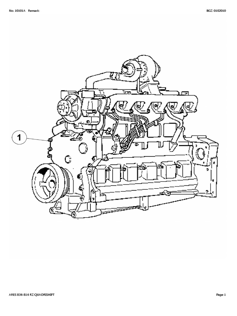 Claas Ares 836-816 RZ Parts Catalogue | PDF | Home & Garden ...