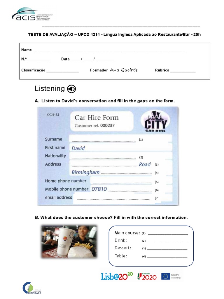 Teste Avaliação Final ACIS 4214 | PDF