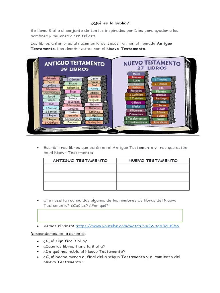 Qué Es La Biblia | PDF