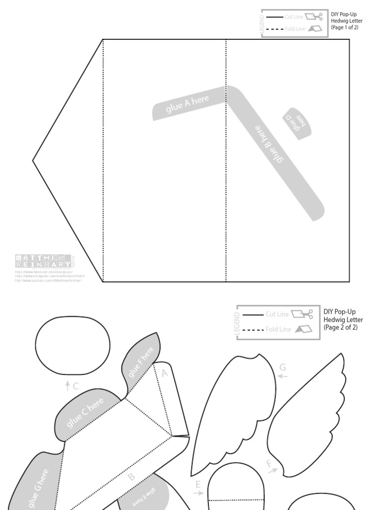 DIY_Hedwig Envelope | PDF