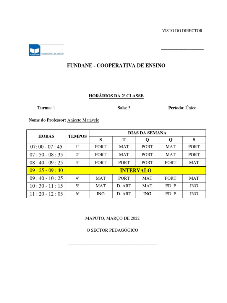 Fundane - Cooperativa de Ensino | PDF