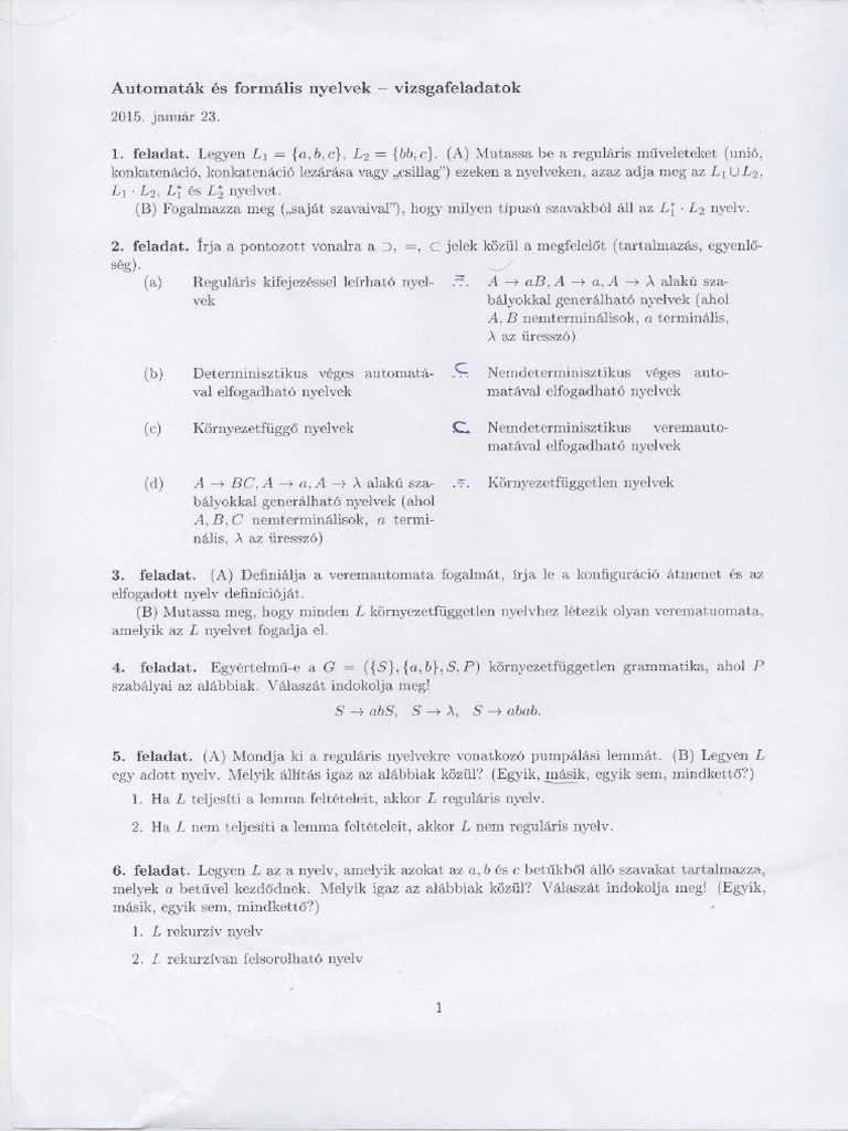 formális_nyelvek_és_automaták_vizsga | PDF