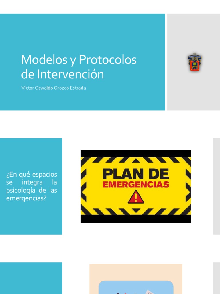 Modelos y Protocolos de Intervención | PDF | Sicología | Invalidez