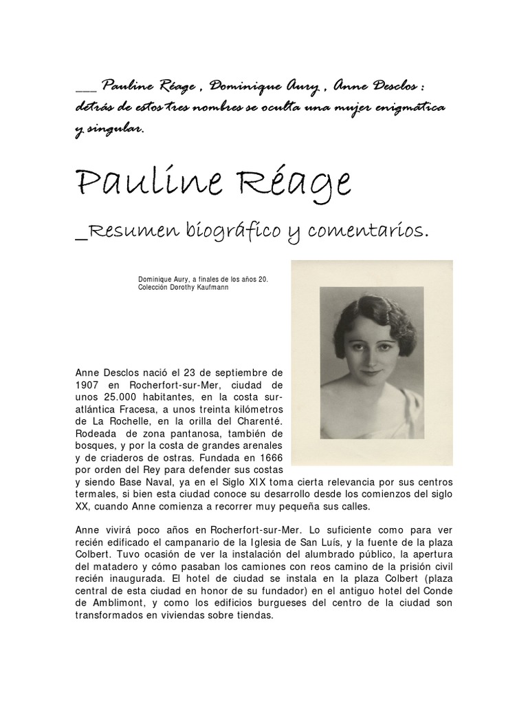 Pauline Biografia | PDF