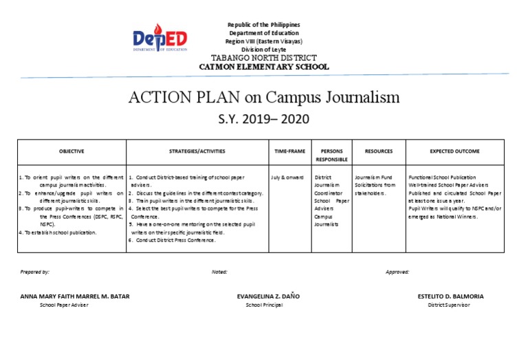 Action Plan Journalism | PDF