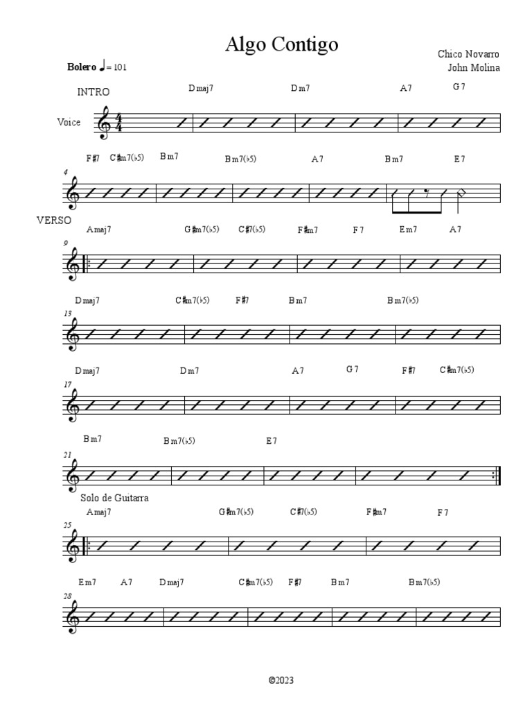 Algo Contigo | PDF