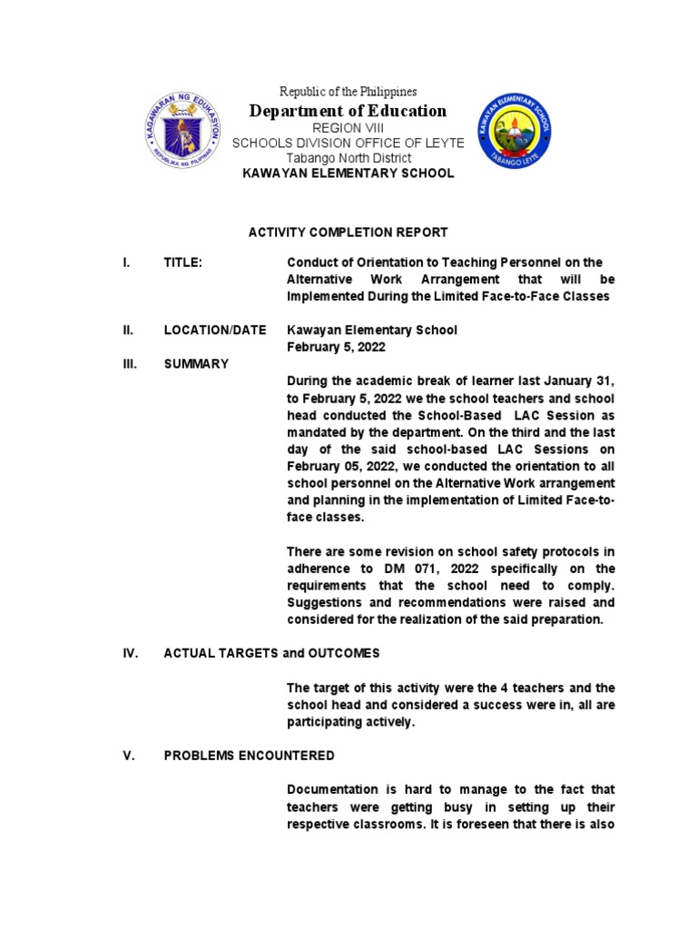 Acr Conduct Orientation | PDF | Teachers | Pedagogy