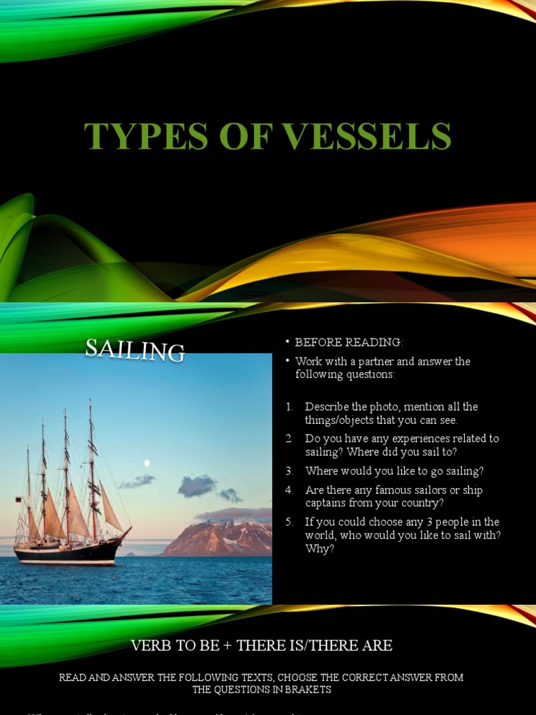 Types of Vessels | PDF | Ships | Dredging