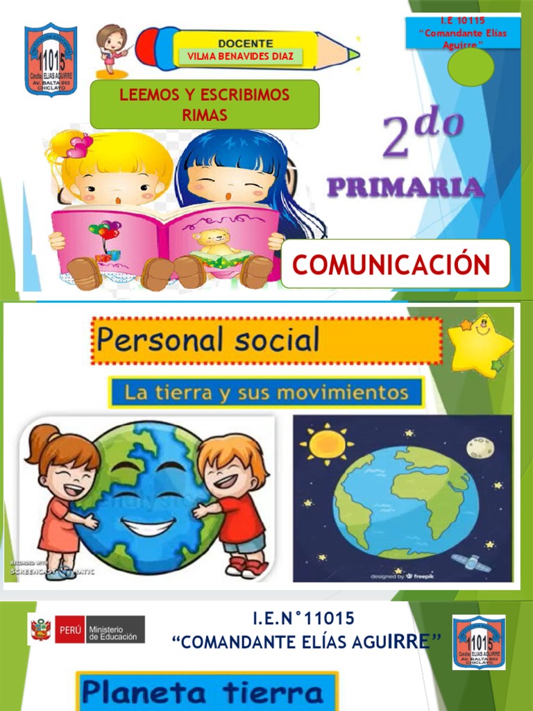 Rimas y rimas en la escuela | PDF