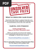 Unsolved Case Files Fox | PDF