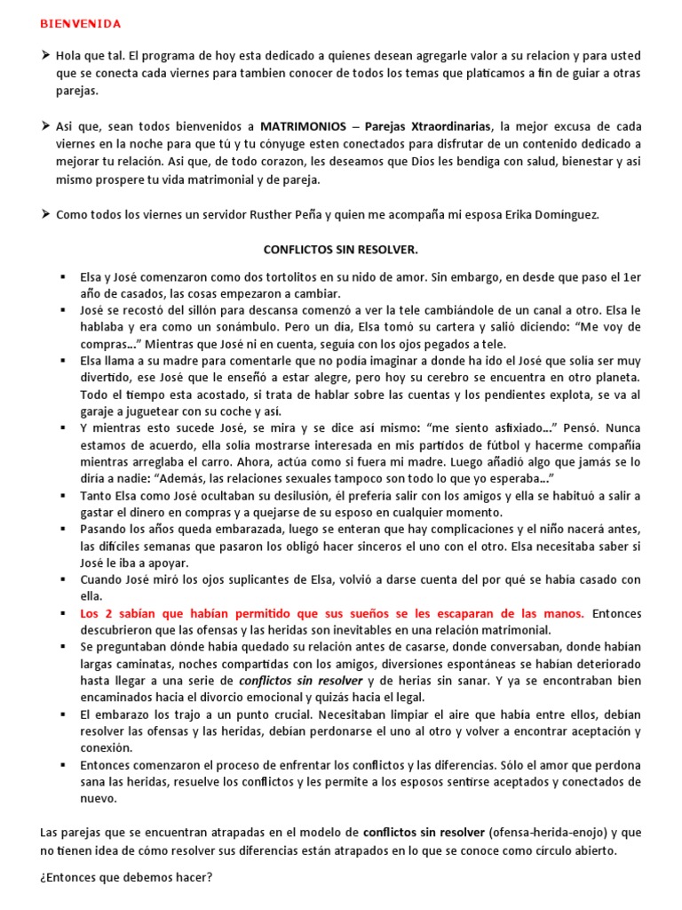 018 - Conflictos Sin Resolver | PDF