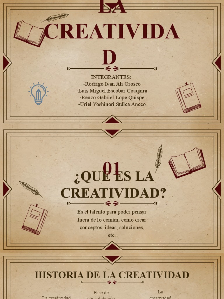 Trabajo Grupal Historia de La Creatividad | PDF